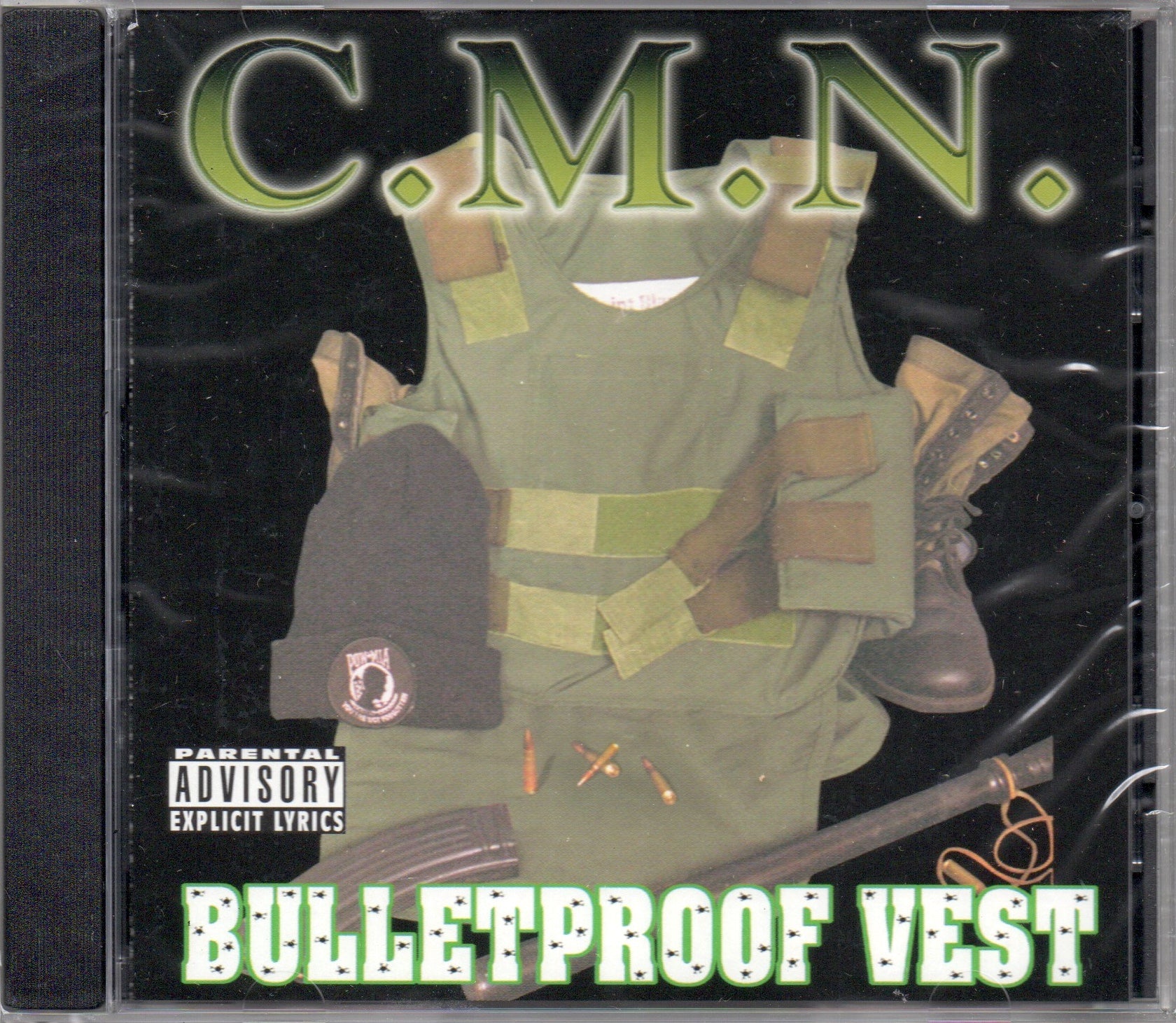 C.M.N.-Bulletproof Vest CD (1998) – Strut Dog Records